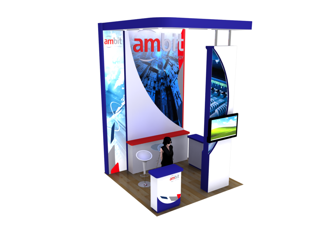 Ambit Stand Custom 3X3 Cabecera – Stands Center