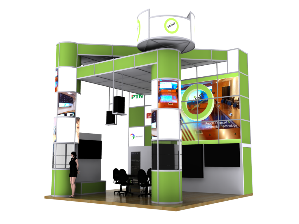AV POINT Stand Sistema 6X6 Cabecera – Stands Center