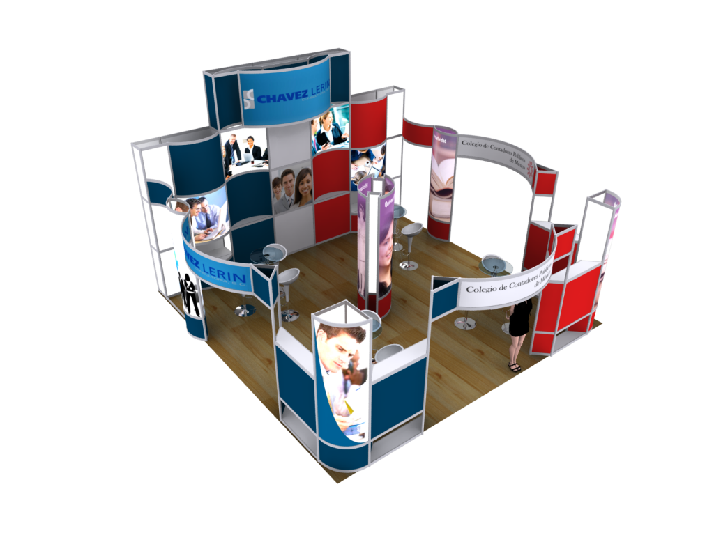 Chavez Lerin Stand Sistema 6X6 Cabecera – Stands Center