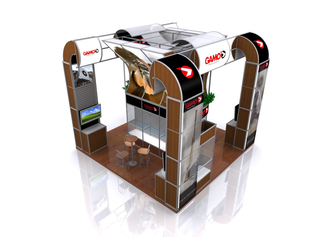 Gamo Stand Sistema 6X6 Isla 2 – Stands Center