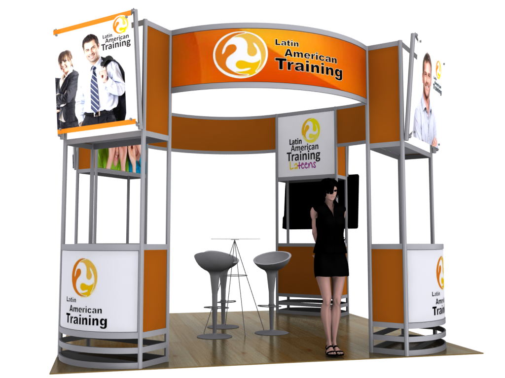 Latin American Training Stand Sistema 3X3 Isla 2 – Stands Center