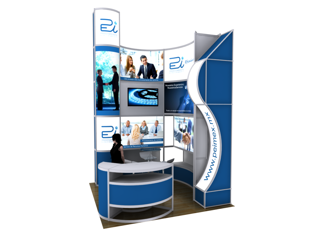 PEI Stand Sistema 3X3 Esquina – Stands Center