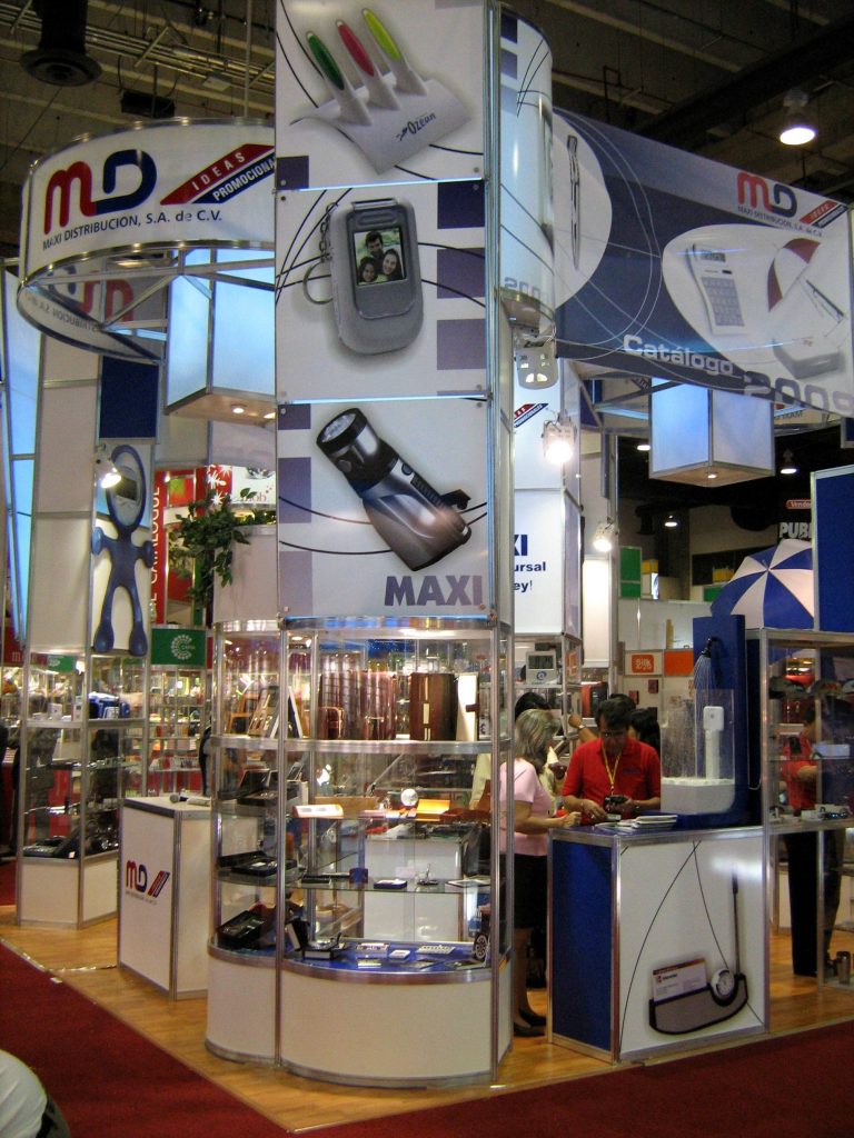Maxidistribucion Stand Sistema 6X6 Isla 2 – Stands Center