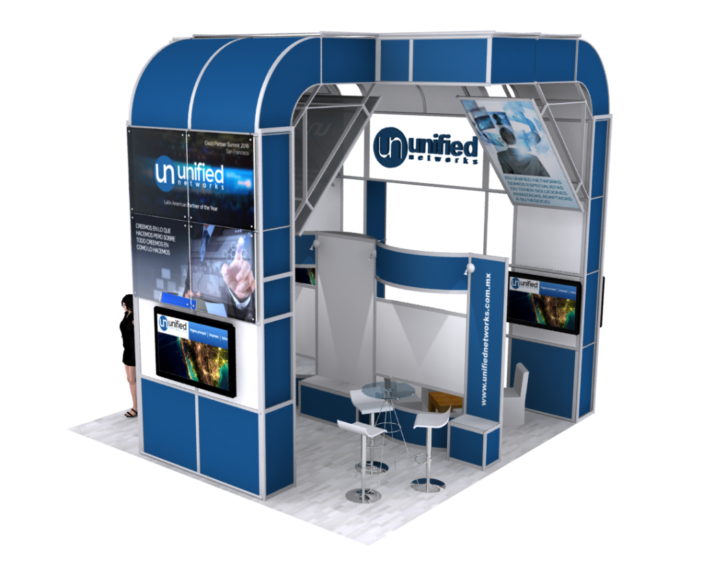 Unified Stand Sistema 6X6 Isla – Stands Center