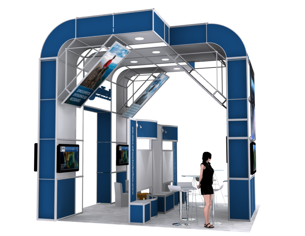 Unified Stand Sistema 6X6 Isla – Stands Center