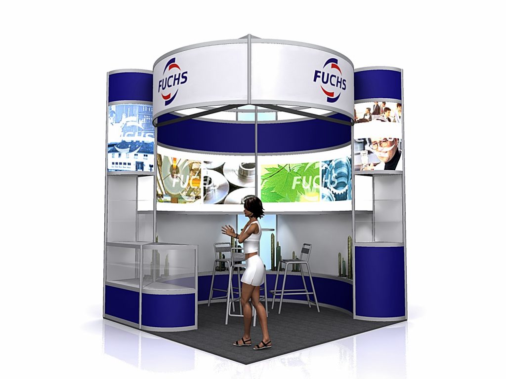 Fuchs Stand Sistema 3X3 Esquina – Stands Center