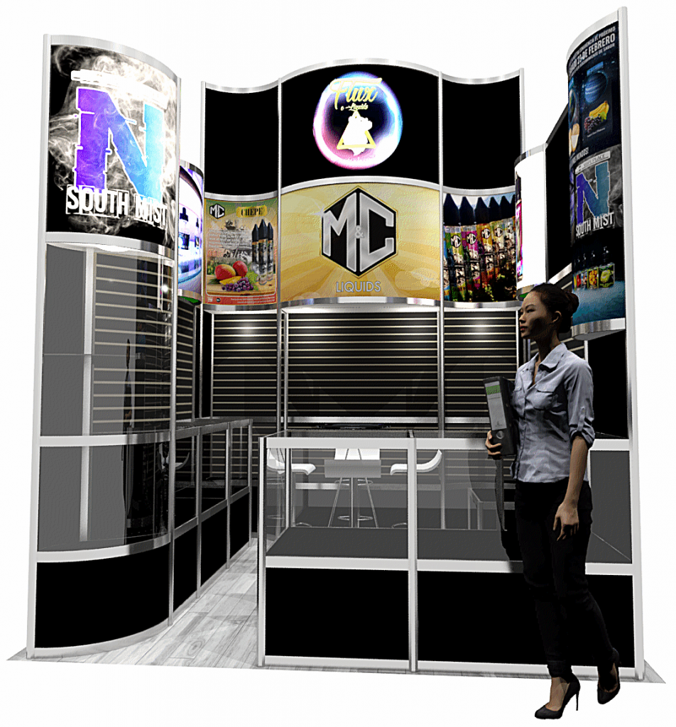 FLUX-E Stand Sistema 3X3 Cajón – Stands Center